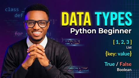 Python Data Types Explained List Tuple Dictionary Boolean