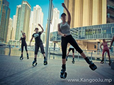 Kangoo Jumps Class At Dubaimarina Kangoojumps Weightloose
