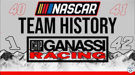 The History Of Chip Ganassi Racing In Nascar Youtube