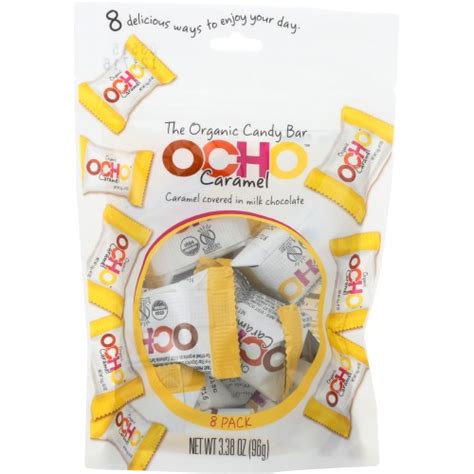 Ocho Candy Candy Caramel Organic 3 5 Oz