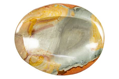 435 Polished Polychrome Jasper Dish Madagascar 318381 For Sale