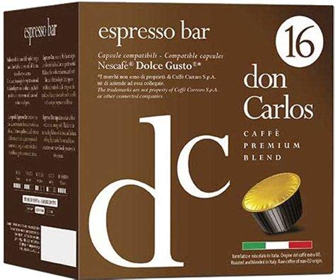 Купить Кофе в капсулах Dolce Gusto Don Carlos Espresso Bar 16 шт ...