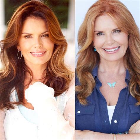 Roma Downey Ten Years Later Hair Is Different Color And A Few More Wisdom Lines Perhaps