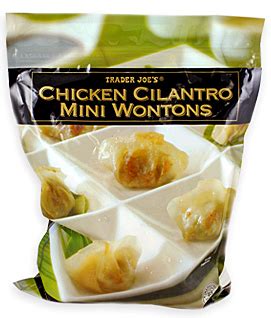 Trader Joes Chicken Cilantro Mini Wontons Reviews Trader Joes Reviews