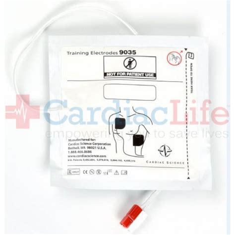 Cardiac Science G3 Aed Adult Training Electrodes Cardiac Life