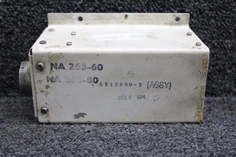 Sk12689 3 Rockwell Na 265 80 Sabreliner Audio Jack Box Assembly
