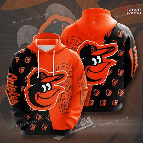 Baltimore Orioles 3d Custom Hoodie For Men Women T Shirts Low Price