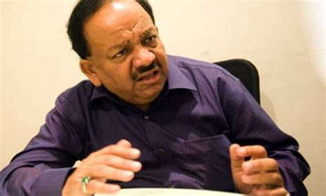 Harsh Vardhan Clarifies On Sex Education Slams Upas Crudity India News India Tv