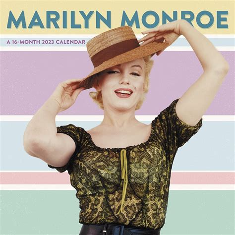 Marilyn Monroe 2023 Calendar Printable Calendars At A Glance