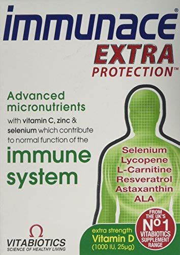 Vitabiotics Immunace Extra Protection 30tabs 30 10 23 Rangeplus
