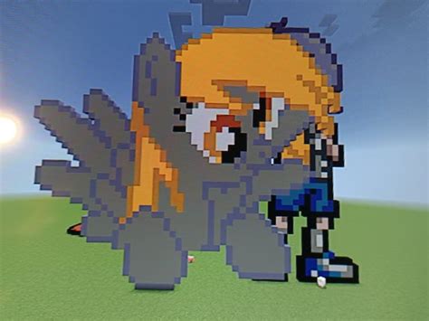 Minecraft Pixel Art Raster Mlp