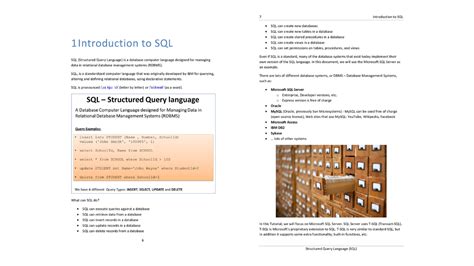 Sql Tutorial Pdf