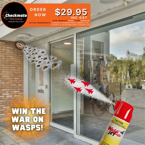 Wasp Jet Pro Checkmate Pest Control