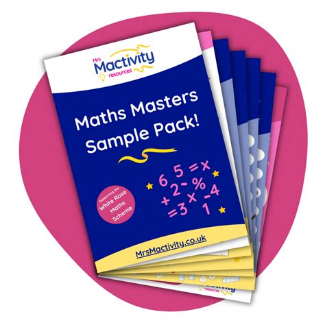Maths Masters Sample Pack Mrs Mactivity