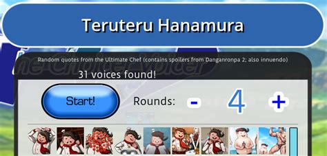 Teruteru Hanamura Voice Pack First Public Release Blus Content