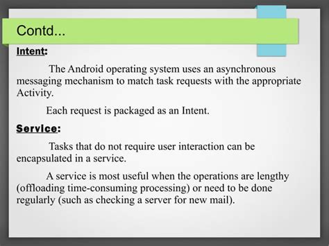 Anatomy Of Android Application Odp