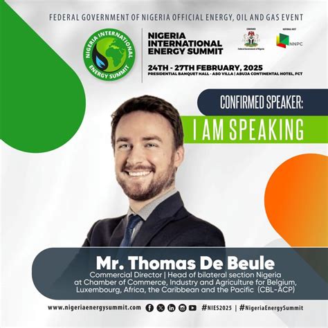 Thomas De Beule On Linkedin Cblacp Nigeria Belgium Abuja Brussels