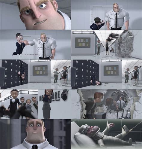 The Incredibles Bob Gets Mr Huph Injured By Dlee1293847 On Deviantart
