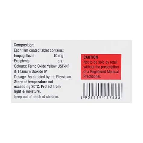 Empri 10 Tablet View Usage Side Effects Price And Subtitute Egmedi