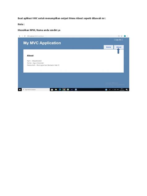 Tugas Pemrograman Berbasis Web Ii R02 Pdf Komputer