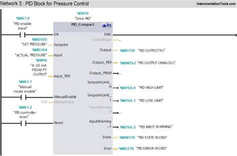 PLC Sequence Control Programming Ladder Logic Inst Tools