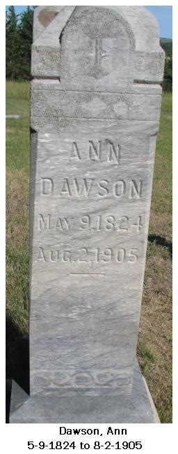 Ann Nelson Dawson 1824 1905 Find A Grave Gedenkplek