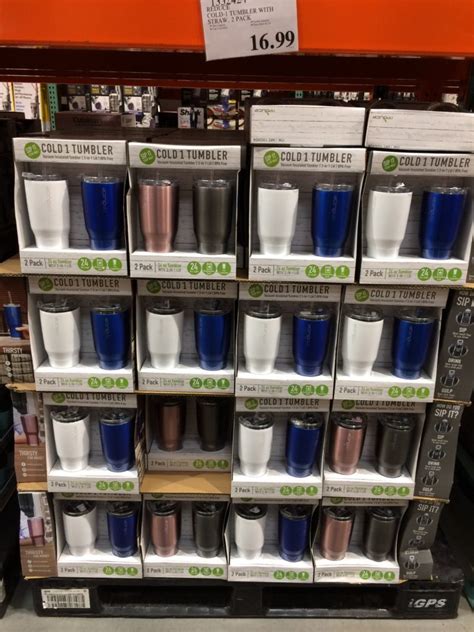 Costco 1332424 Reduce Cold 1 Tumbler With Straw All Costcochaser