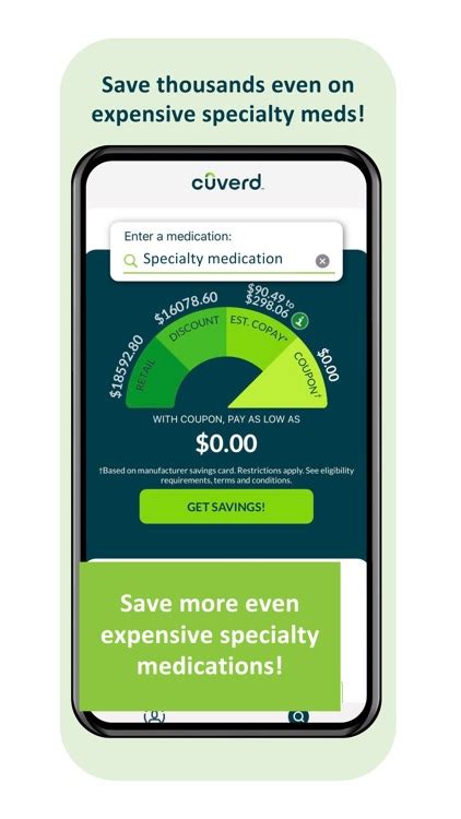 Cuverd Save More On Rx Copays By Transparerx Corporation