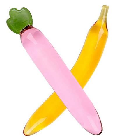 Butt Plug Sex Toys Anal Vegetables Kinds Crystal Anal Plug Set Glass