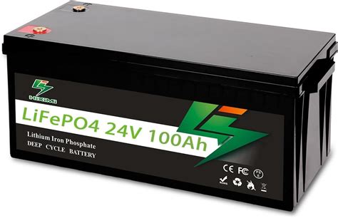 24v 100ah Lifepo4 Batería Con Celdas De Grado A 10000 Ciclos
