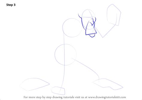 How To Draw Monkey Fist From Kim Possible Kim Possible Step By Step