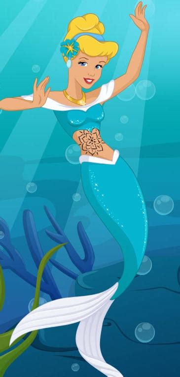Mermaid Princesses Cinderella By Dialga45 On Deviantart