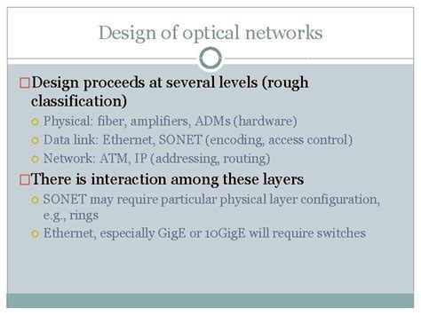 Chapter 5 Fiber Optic System Design System Design