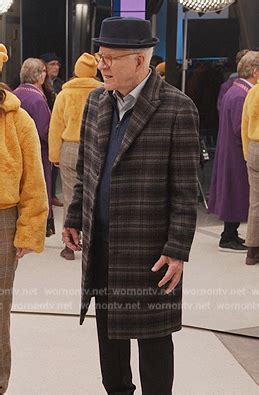 Wornontv Charless Plaid Coat On Only Murders In The Building Steve