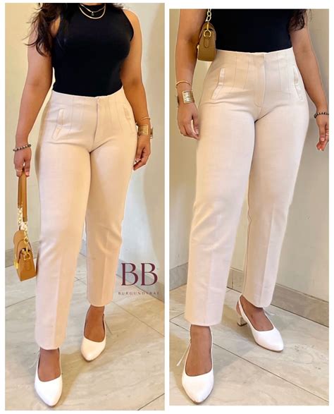 Trousers Burgundy Bae