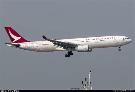 B Hyb Airbus A330 342 Cathay Dragon Michael Malone Jetphotos