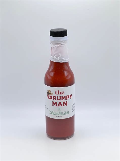 Essential Hot Sauce Grumpy Man Foods