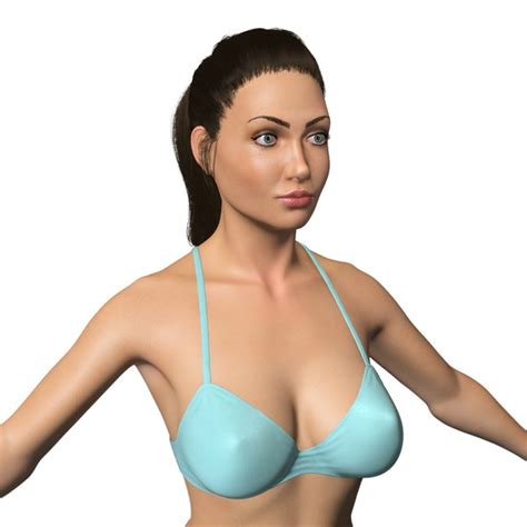 3d Busty Models Turbosquid