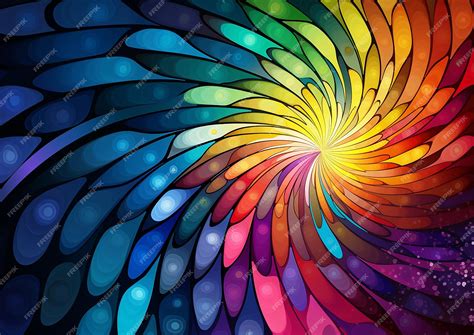 Premium Photo Chromatic Chronicles Background