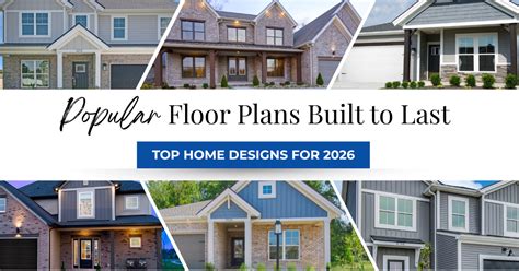 Popular Home Floor Plans Through 2026 Jagoe Homes