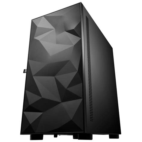 Darkflash Dlm21 Matx With Fractured Front Panel Design And Tempered