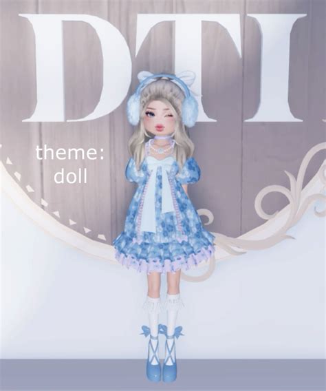 11 Dti Blue Ideas Dress To Impress Blue Outfit Gaming Clothes