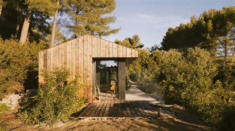 Daab Design Clads Pine Nut Cabane With Scorched Pine Wood
