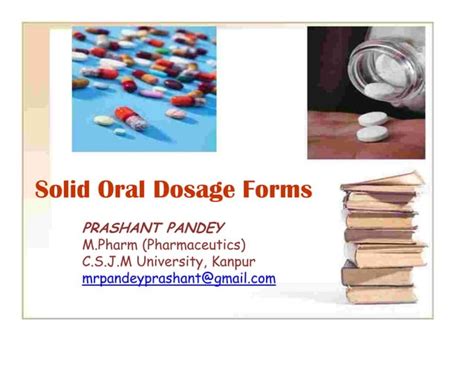 Tablet Dosage Form Pdf