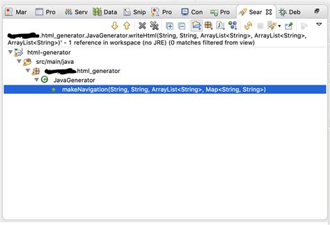 Java How Does Eclipses Code Search Functionality Works Stack Overflow
