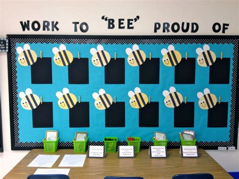 Work To Bee Proud Of Bee Classroom Preschool