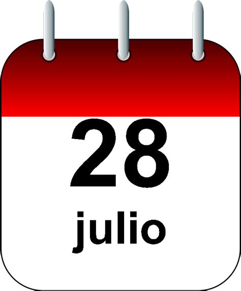 Que Se Celebra El 28 De Julio Calendario