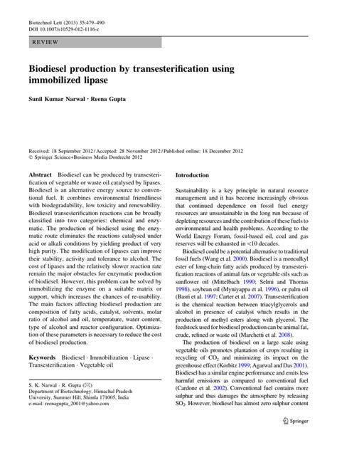 Production Biodiesel Pdf Biodiesel Chemical Substances