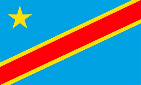 Flags Symbols And Currency Of Democratic Republic Of The Congo World Atlas
