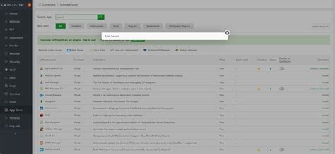 Mail Server Setting Bug Aapanel Free Hosting Control Panel One Click Lamplemp